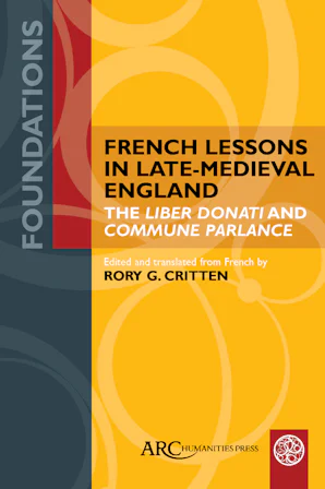 French Lessons in Late-Medieval England - Arc Humanities Press